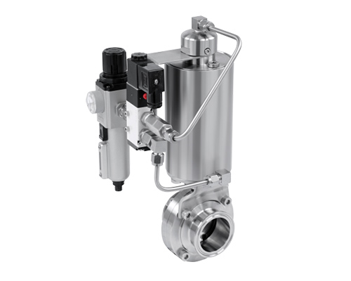 Stainless steel vertical pneumatic actuator - China Donjoy Technology ...